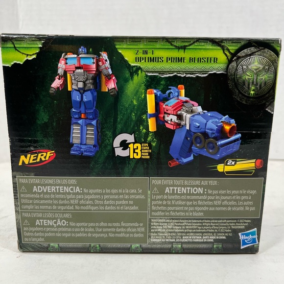 Hasbro | Toys | Transformers Rise Of The Beasts X Nerf 2in Optimus ...